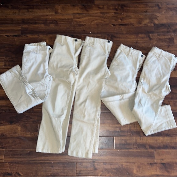 Old Navy | Bottoms | Old Navy Khaki Uniform Pants Bundle | Poshmark